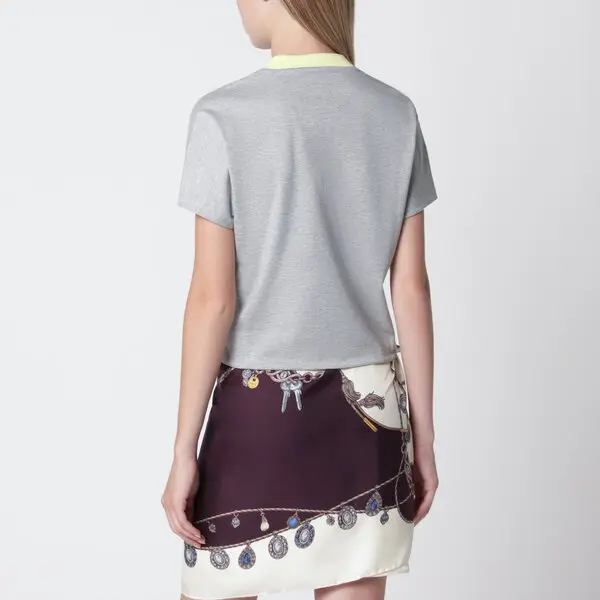 Versace Reversible Cotton Jersey T-shirt