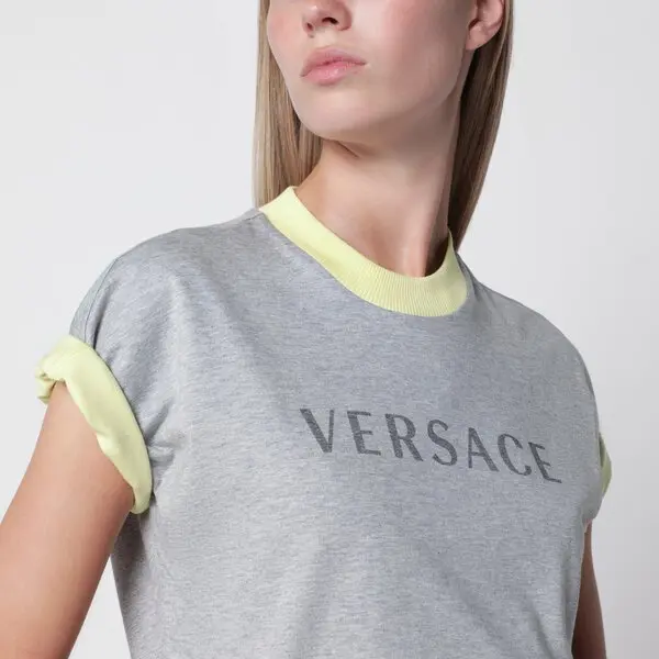 Versace Reversible Cotton Jersey T-shirt