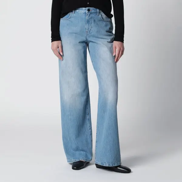 THE ROW Eglitta Cotton Denim Jeans