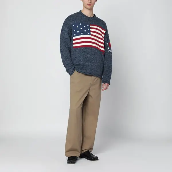 Polo Ralph Lauren I Love Polo" Flag Sweater