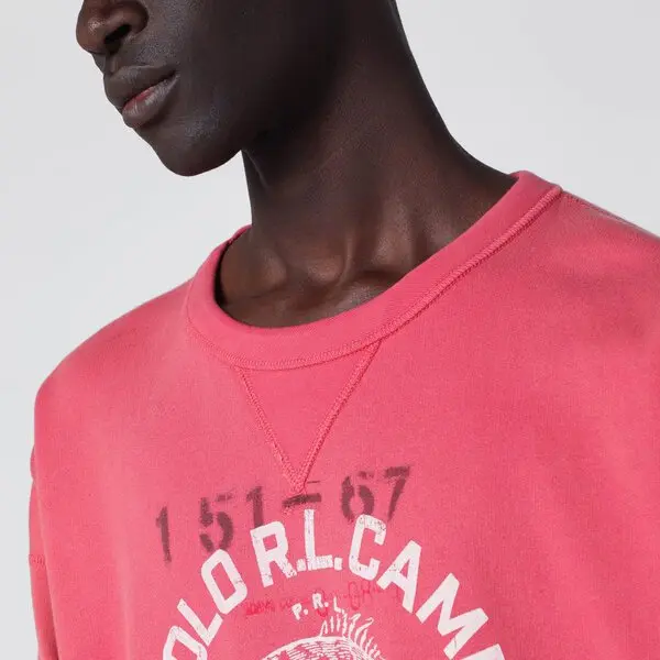 Polo Ralph Lauren Cotton Blend Sweatshirt - Red