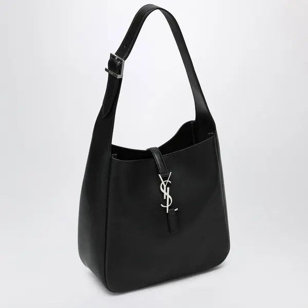 Saint Laurent Le 5 À 7 Small Leather Bag - Black