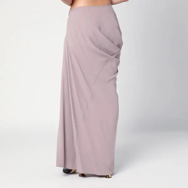 Dries Van Noten Long Draped Skirt