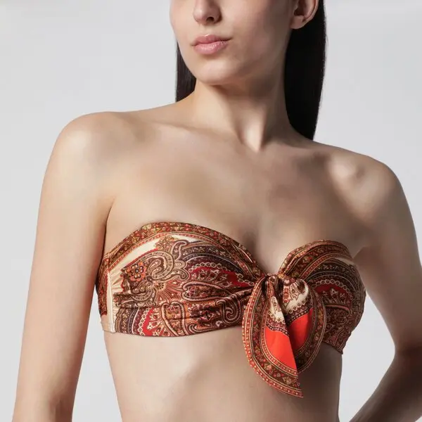 Zimmermann Mahon Scarf Bikini Top - Multicolor