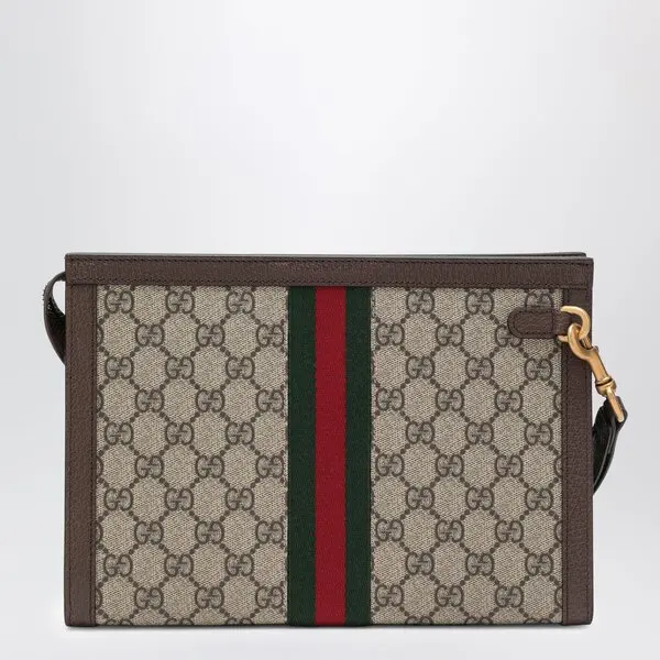 Gucci Gg Supreme Ophidia Pouch