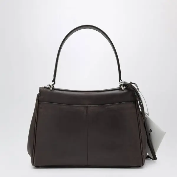 Balenciaga Rodeo Bag In Calfskin Leather - Brown