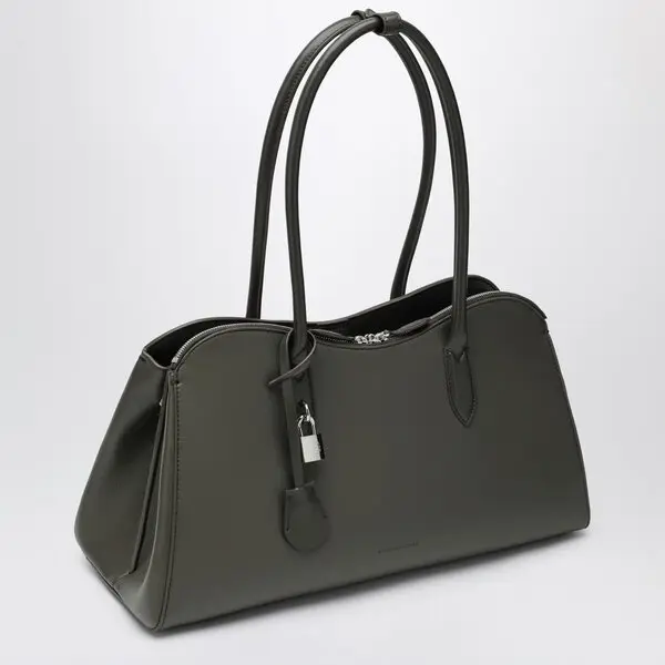 Stella McCartney Shoulder Bag With Embossed Logo - Green