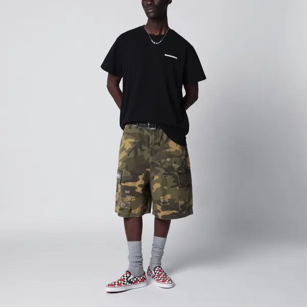 DAGGER Faded T-shirt With Logo Print