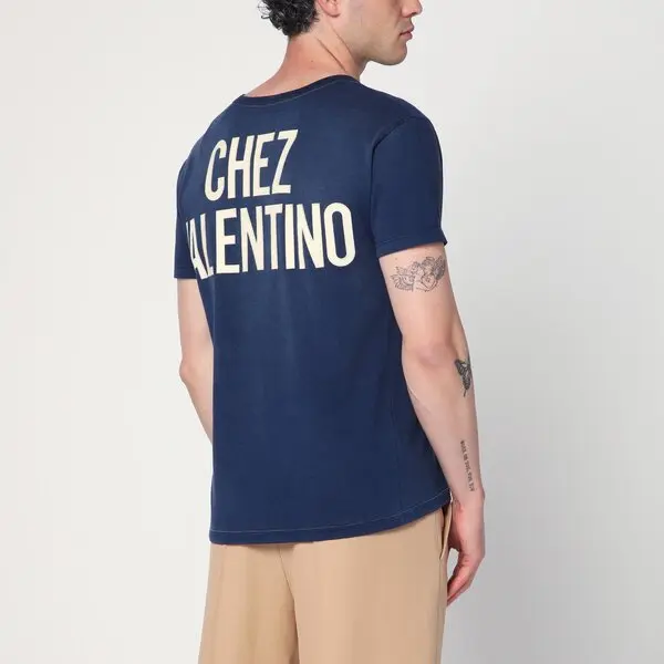 Valentino Garavani T-shirt Chez - Blue