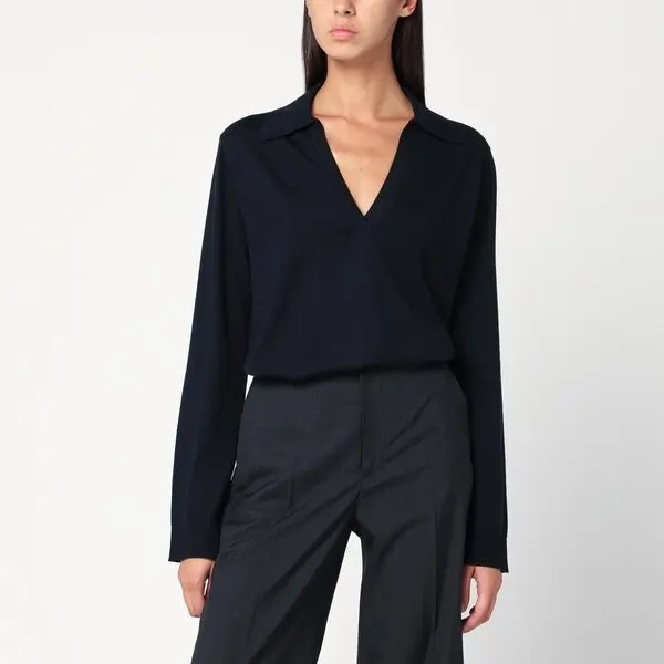 Gucci Navy Wool Sweater