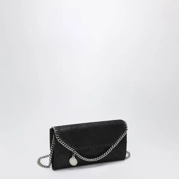 Stella McCartney Falabella Crossbody Wallet - Black