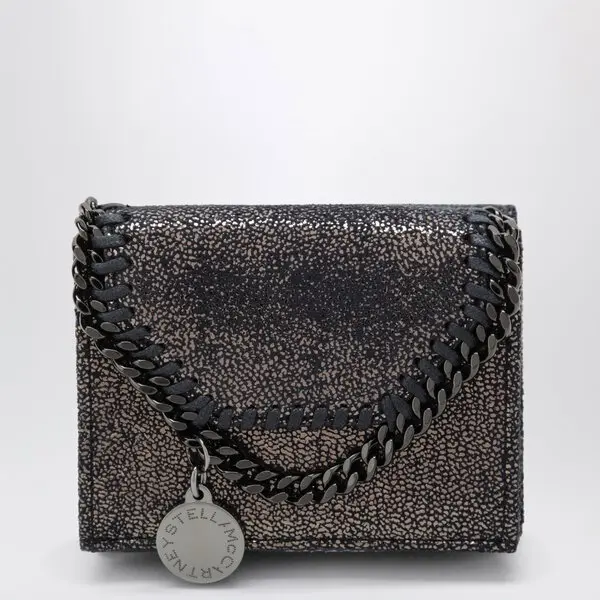Stella McCartney Falabella Dark Navy Wallet - Blue