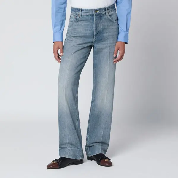 Valentino Garavani Medium Washed-effect Jeans