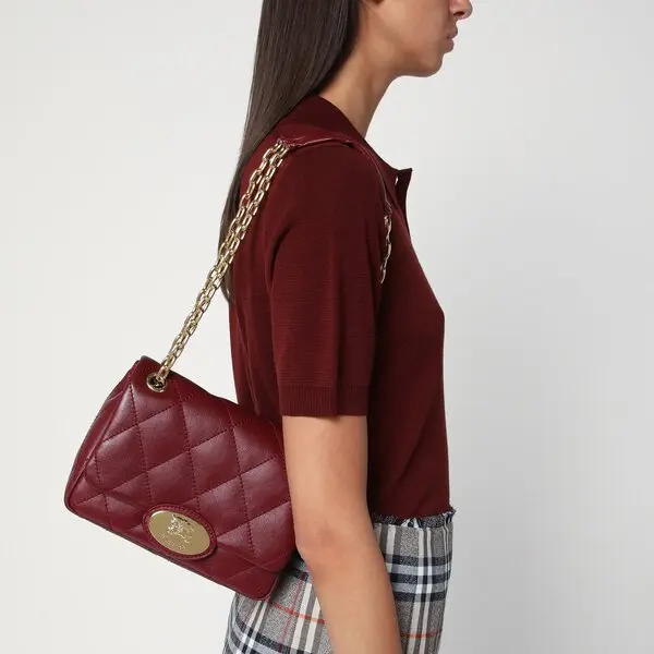 Burberry Quilted Leather Shoulder Bag