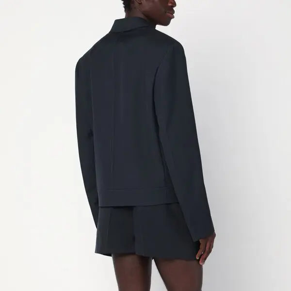 Gucci Wool Gabardine Single-breasted Jacket