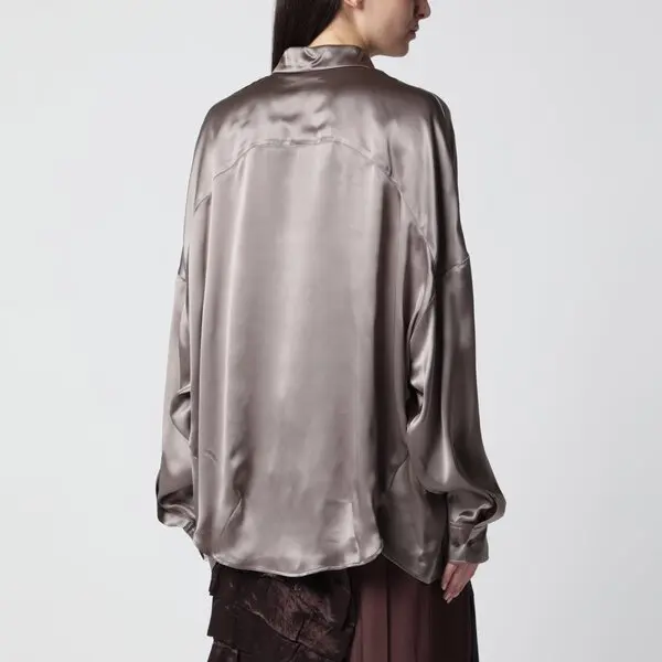 Dries Van Noten Silk Shirt - Grey