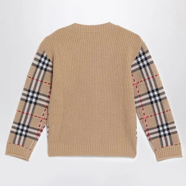 Burberry Check Wool Pullover