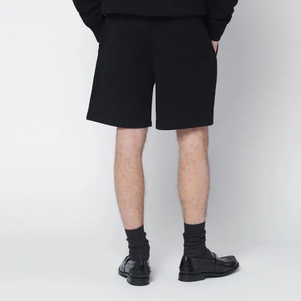Burberry Logo Terry Cotton Shorts
