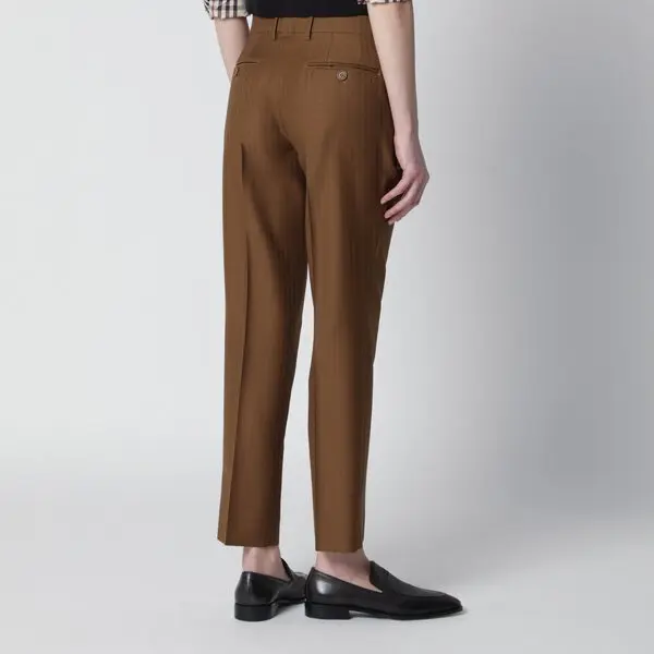 Burberry Wool And Mohair Trousers