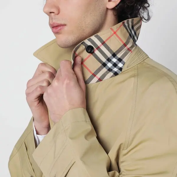 Burberry Cotton Overcoat