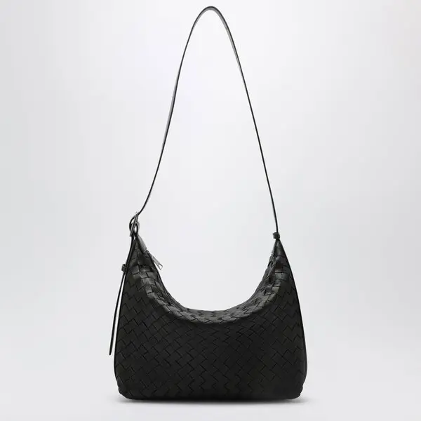 Bottega Veneta Small Traveler Hobo Bag In Deer Leather - Brown