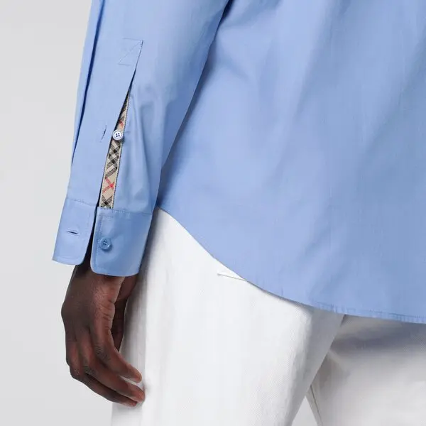 Burberry Cornflower Cotton Poplin Shirt