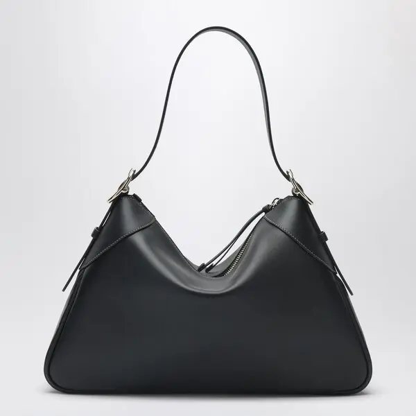 Gucci Gg Emblem Large Shoulder Bag - Black