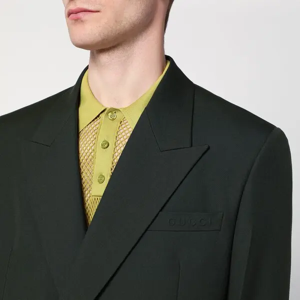 Gucci Wool Military Double-breasted Jacket