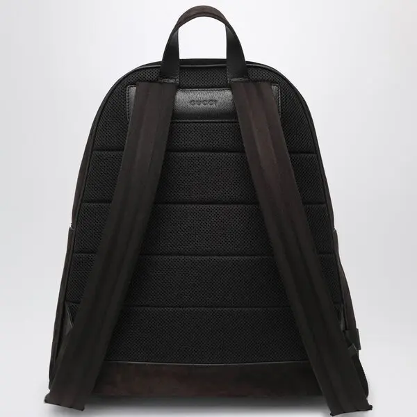 Gucci Ophidia Suede Backpack - Brown