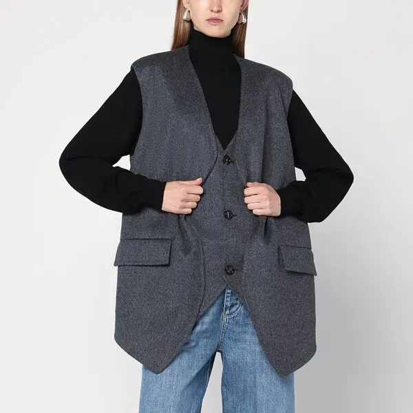 Bottega Veneta Reversible Wool Vest