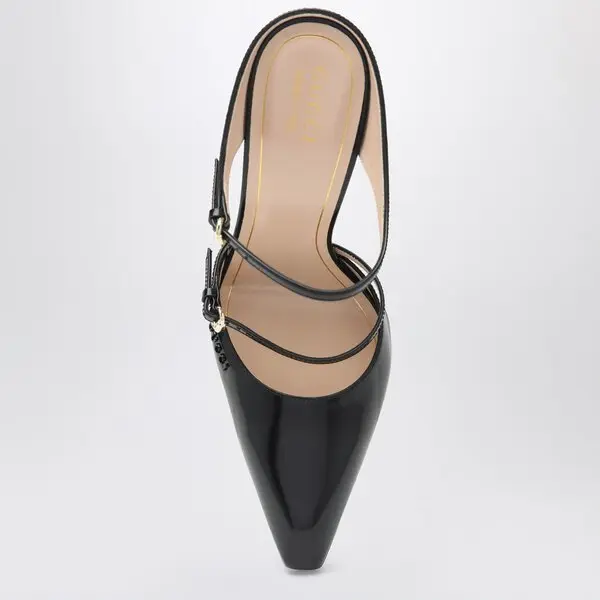 Gucci Sabots With Transparent Wedge