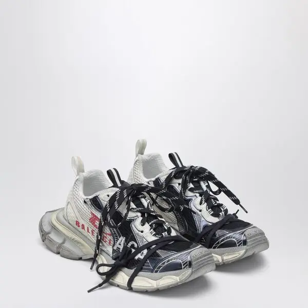 Balenciaga 3xl Split Logo Sneakers - Beige