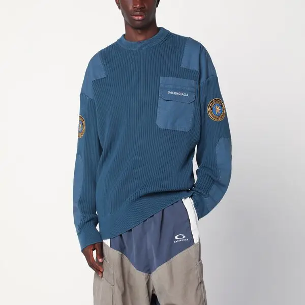 Balenciaga Uniform Merch Cotton Jumper