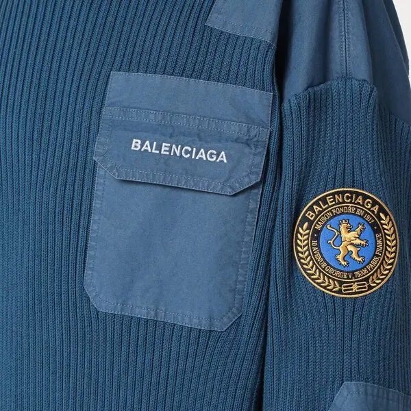 Balenciaga Uniform Merch Cotton Jumper