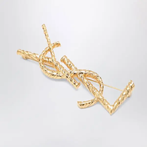 Saint Laurent Cassandre Brooch - Metal