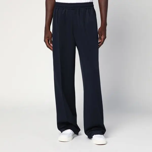 Gucci Navy Pants In Technical Jersey
