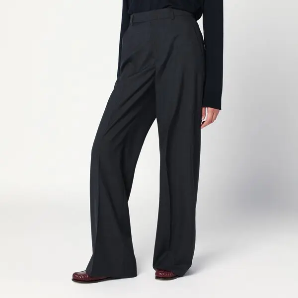 Gucci Wide-leg Wool Trousers