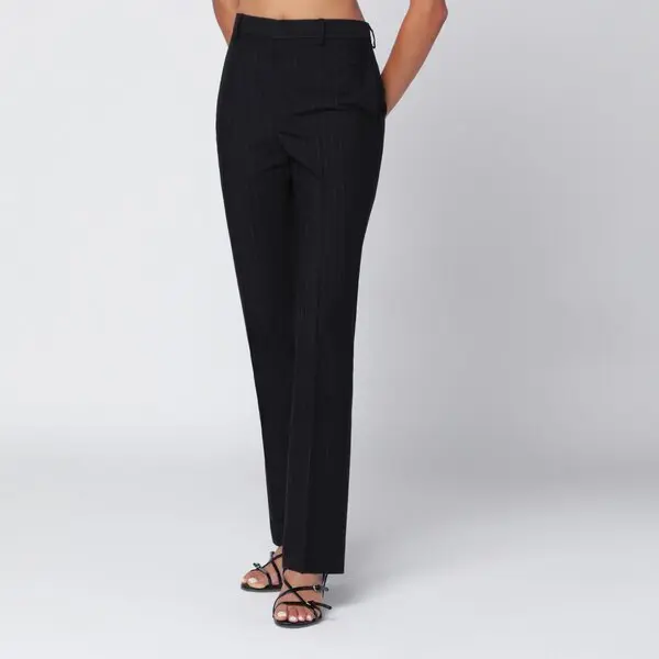 Gucci Wool Pinstripe Tailored Trousers