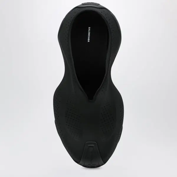 Balenciaga Matte Basketball Mule Sneakers - Black