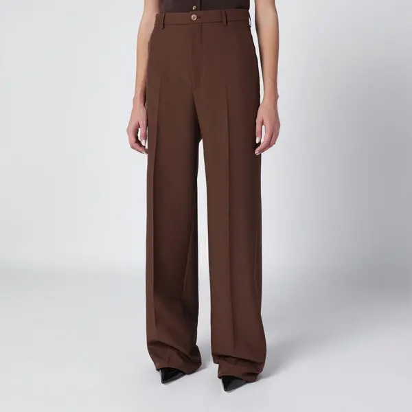 Gucci Technical Panama Palazzo Trousers