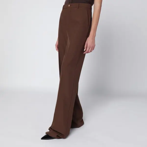 Gucci Technical Panama Palazzo Trousers