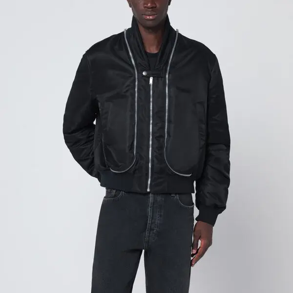 Alexander McQueen Nylon Zip Bomber
