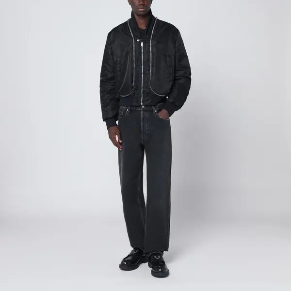 Alexander McQueen Nylon Zip Bomber