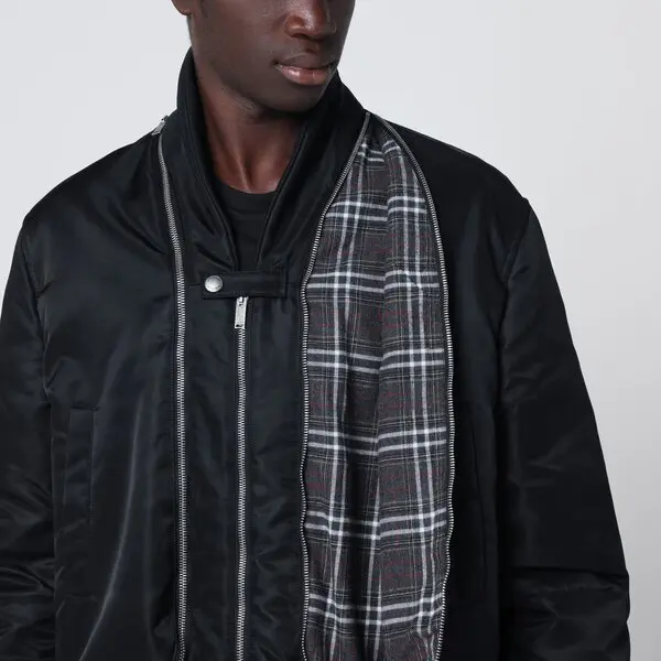 Alexander McQueen Nylon Zip Bomber