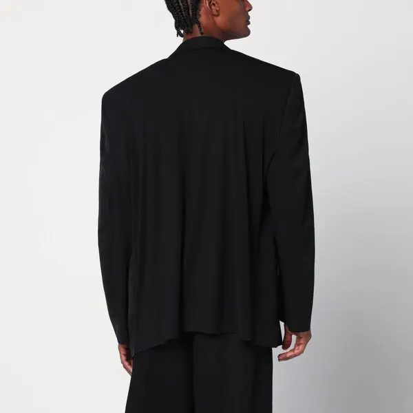 Balenciaga Single-breasted Jacket In Wool