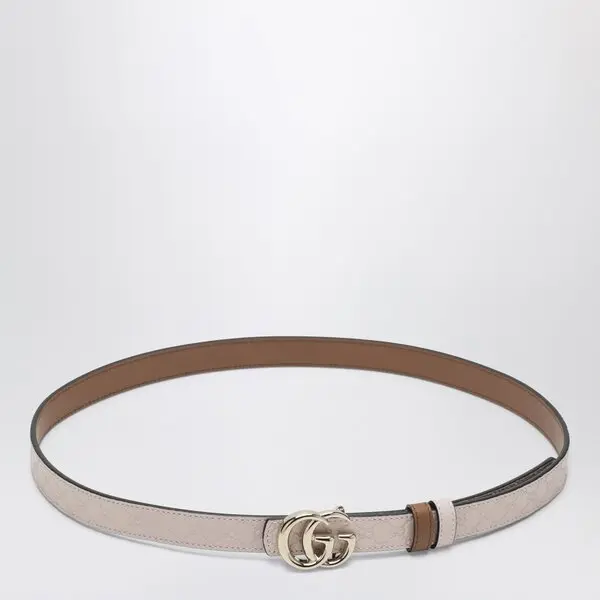 Gucci Gg Marmont Reversible Leather Belt - Pink