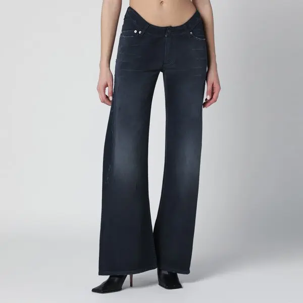 Balenciaga Wide-leg Jeans - Blue