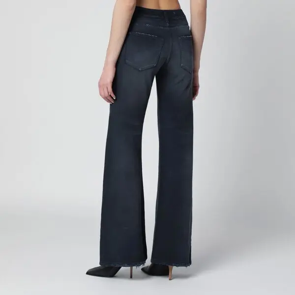 Balenciaga Wide-leg Jeans - Blue