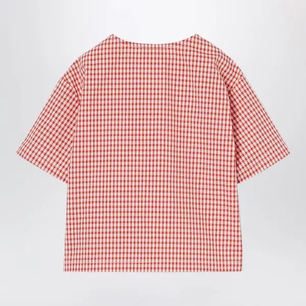 Gucci Checked Cotton T-shirt