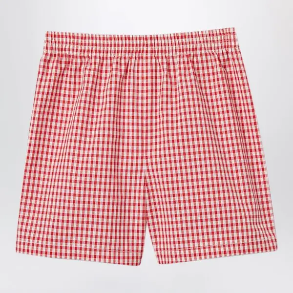 Gucci Checked Cotton Shorts